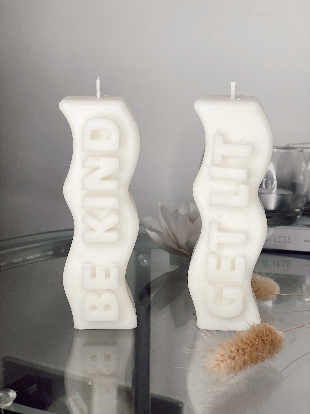 Quirky Candles | ‘get Lit’ or ‘be Kind’ Candles | Soy Wax | Home ...