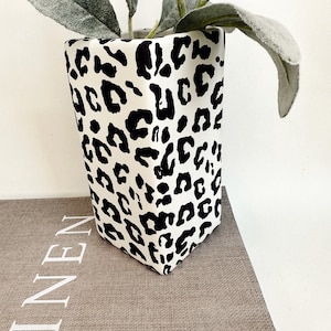 Leopard Print Vase | Animal Print Vase | Leopard Print Ornament|hand ...