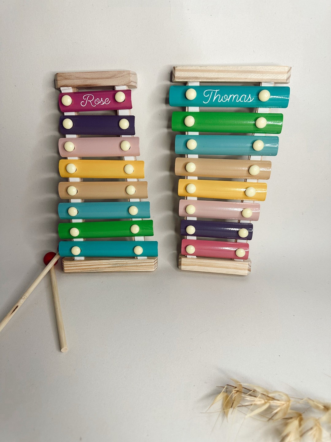 Personalised Xylophone | Pastel Xylophone | Birthday Gift | Children's ...