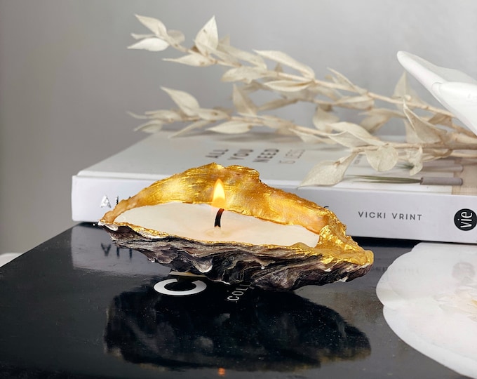 Aromatherapy Oyster Shell Candle Natural Oyster Shell Dish - Etsy