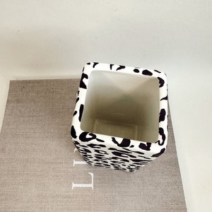 Leopard Print Vase | Animal Print Vase | Leopard Print Ornament|hand ...