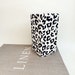 Leopard Print Vase Animal Print Vase Leopard Print Ornamenthand Painted ...