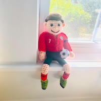 Cristiano Ronaldo (CR7) Keychain PATTERN - Etsy