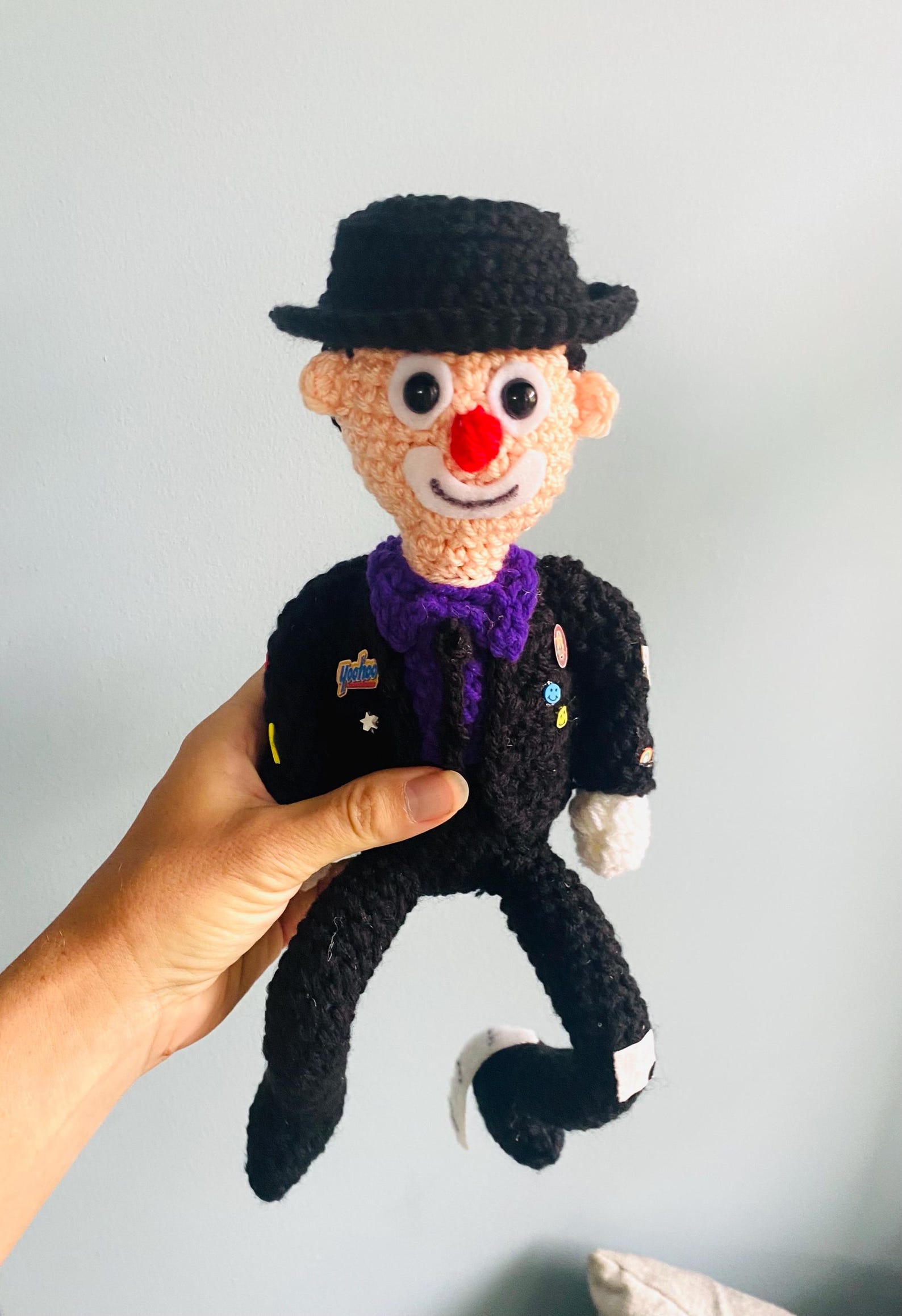 Pattern Clown Stuffie *customizable - Etsy