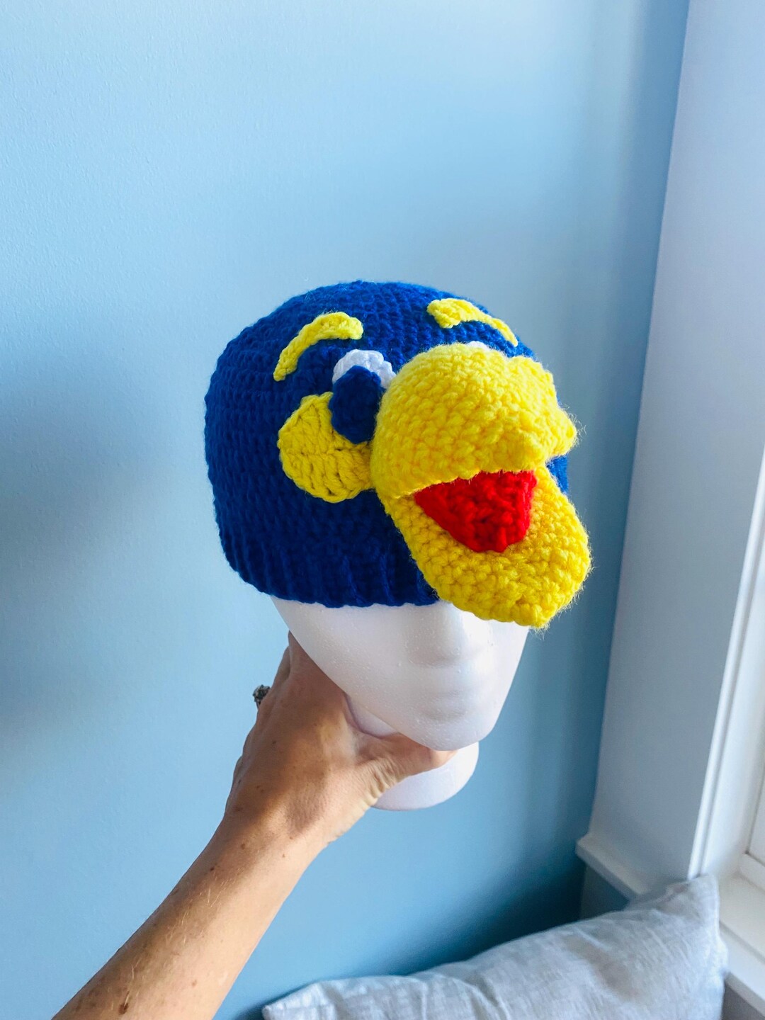 Jayhawk Mascot Hat Kansas - Etsy
