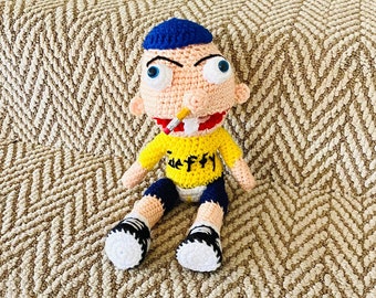 Pattern Jeffy Youtube Character Crochet Doll Stuffie | Etsy