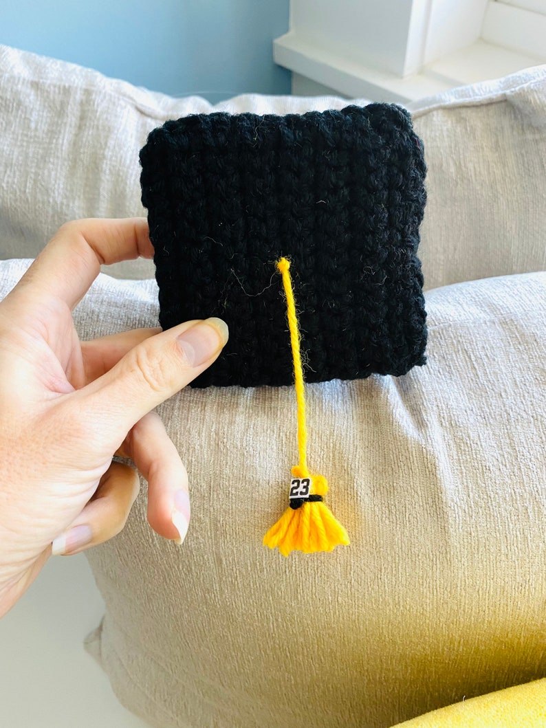Mini Crochet Graduation Cap Class of 2023 - Etsy