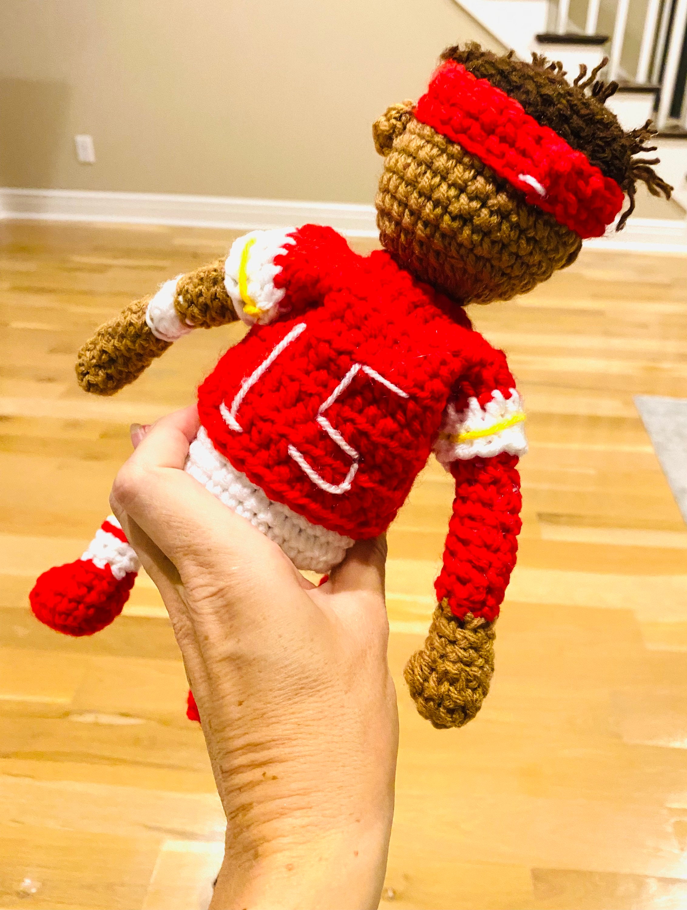 Pattern Patrick Mahomes KC Chiefs Crochet or Customize to Any - Etsy