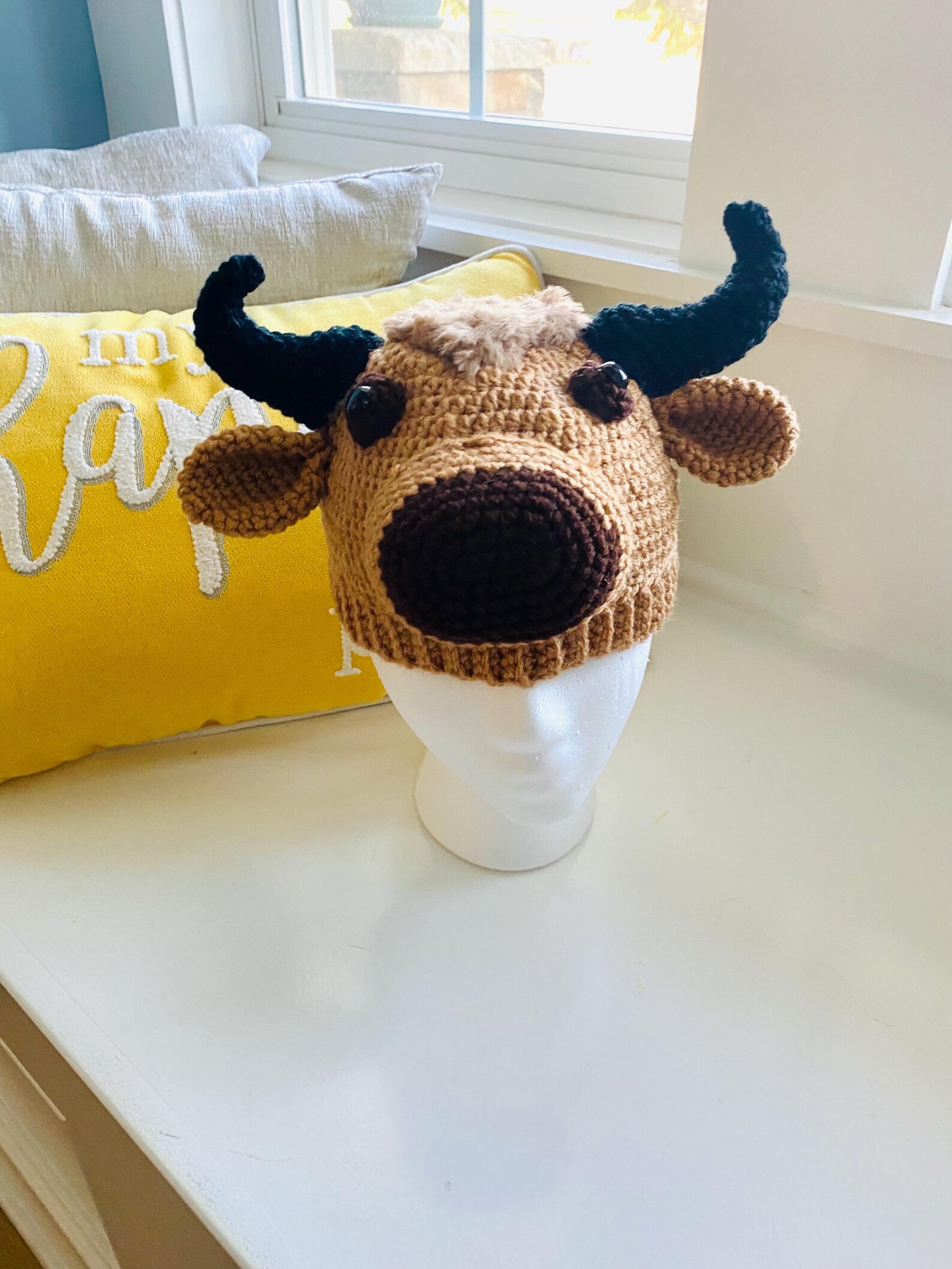 Pattern Buffalo Mascot Hat - Etsy