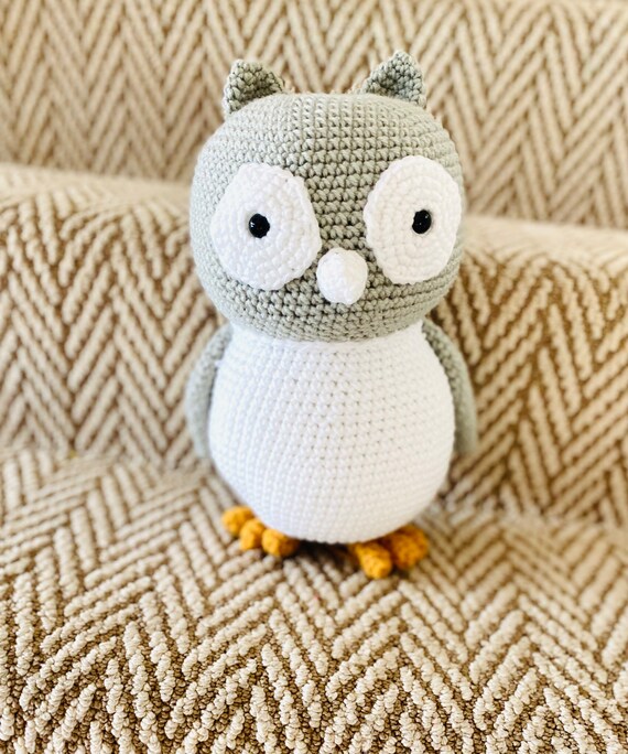 White Owl Stuffie - Etsy