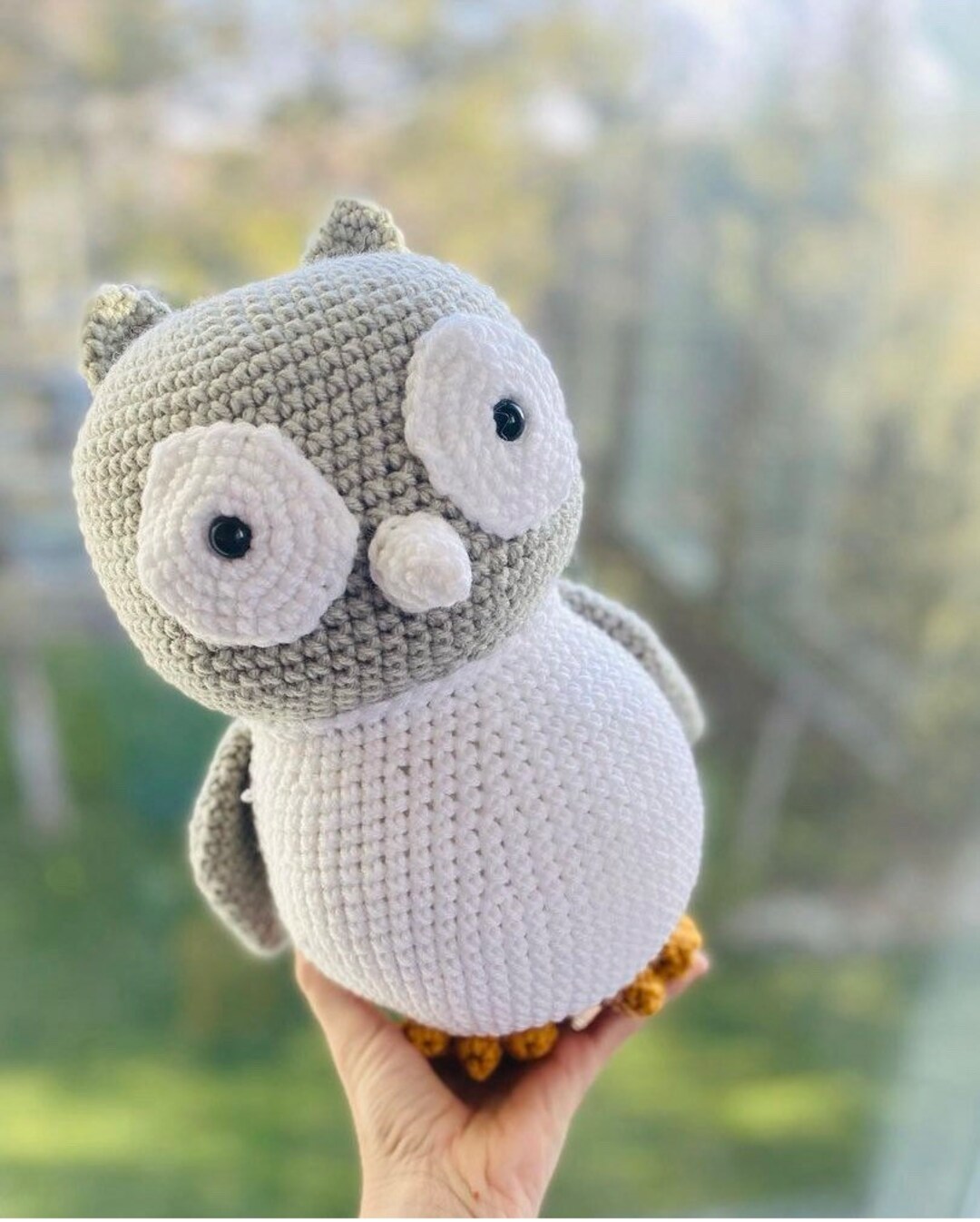 White Owl Stuffie - Etsy