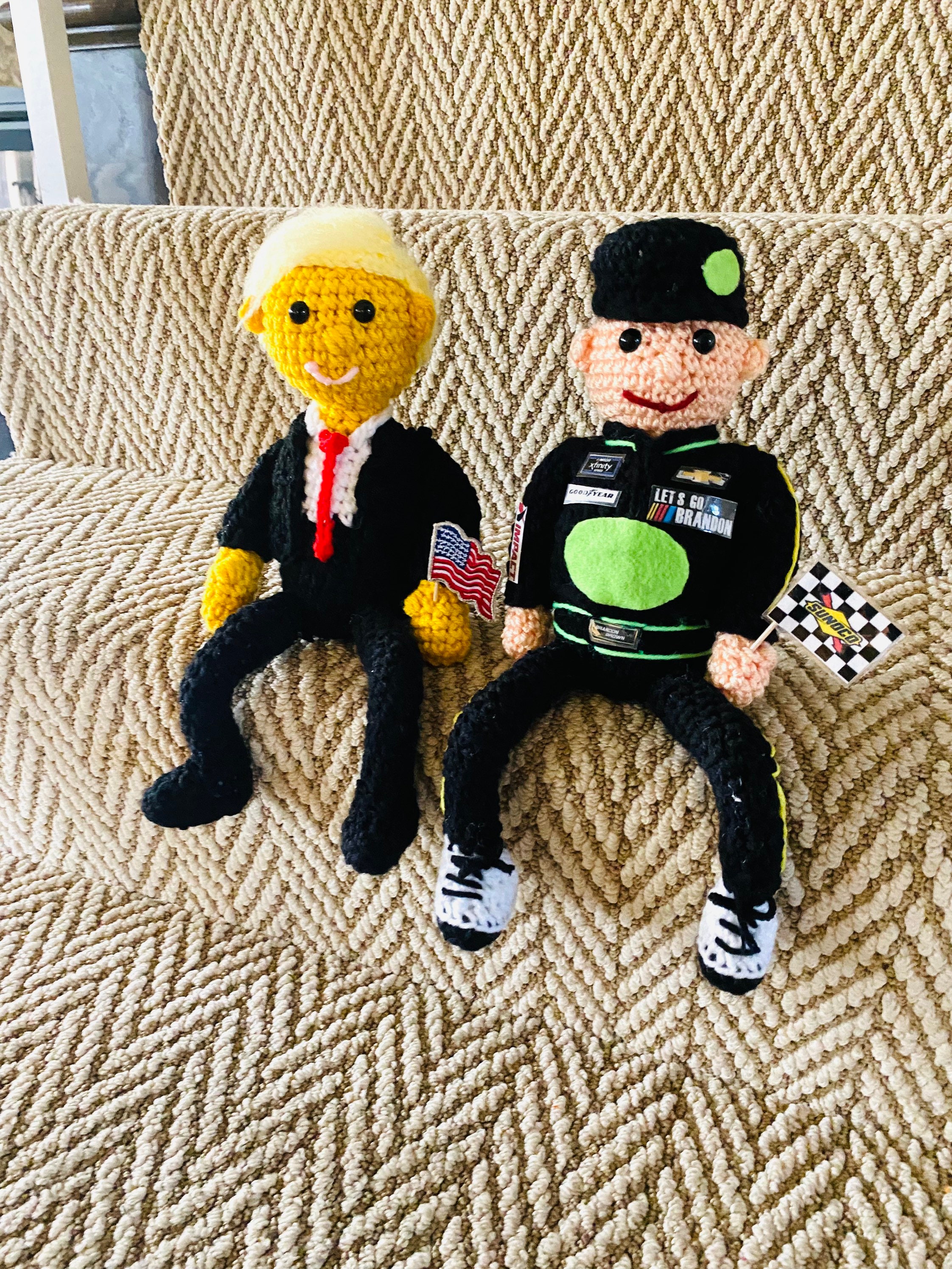 Pattern Donald Trump Crochet Doll MAGA Republican - Etsy