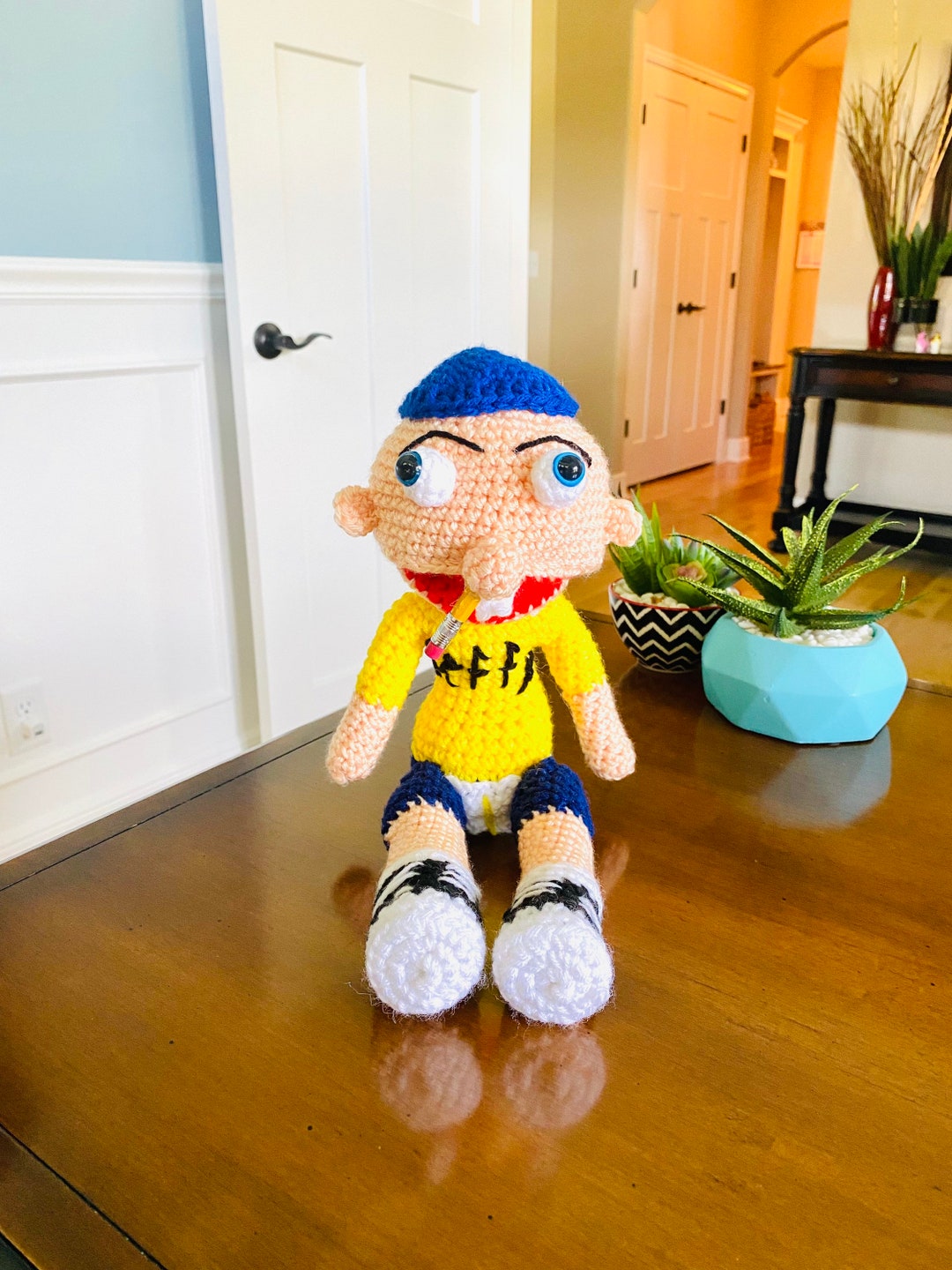 Jeffy Youtube Character Stuffie Doll - Etsy