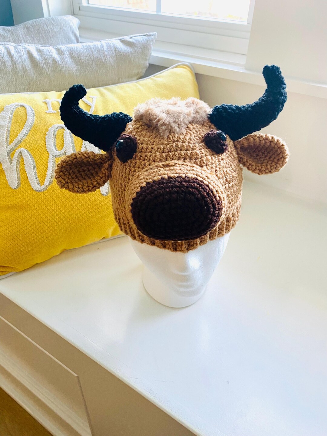Pattern Buffalo Mascot Hat - Etsy