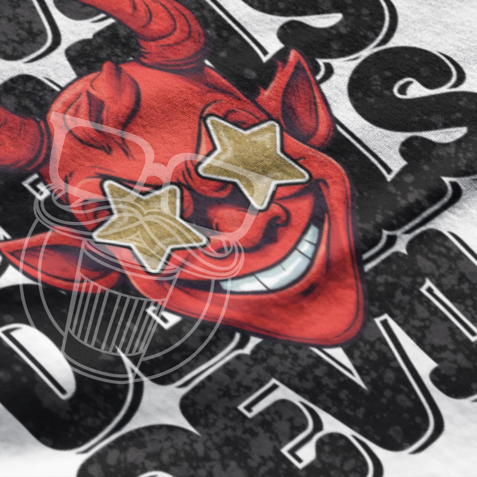 Stars in Our Devil Eyes - Sublimation Mascot Digital Download - Etsy