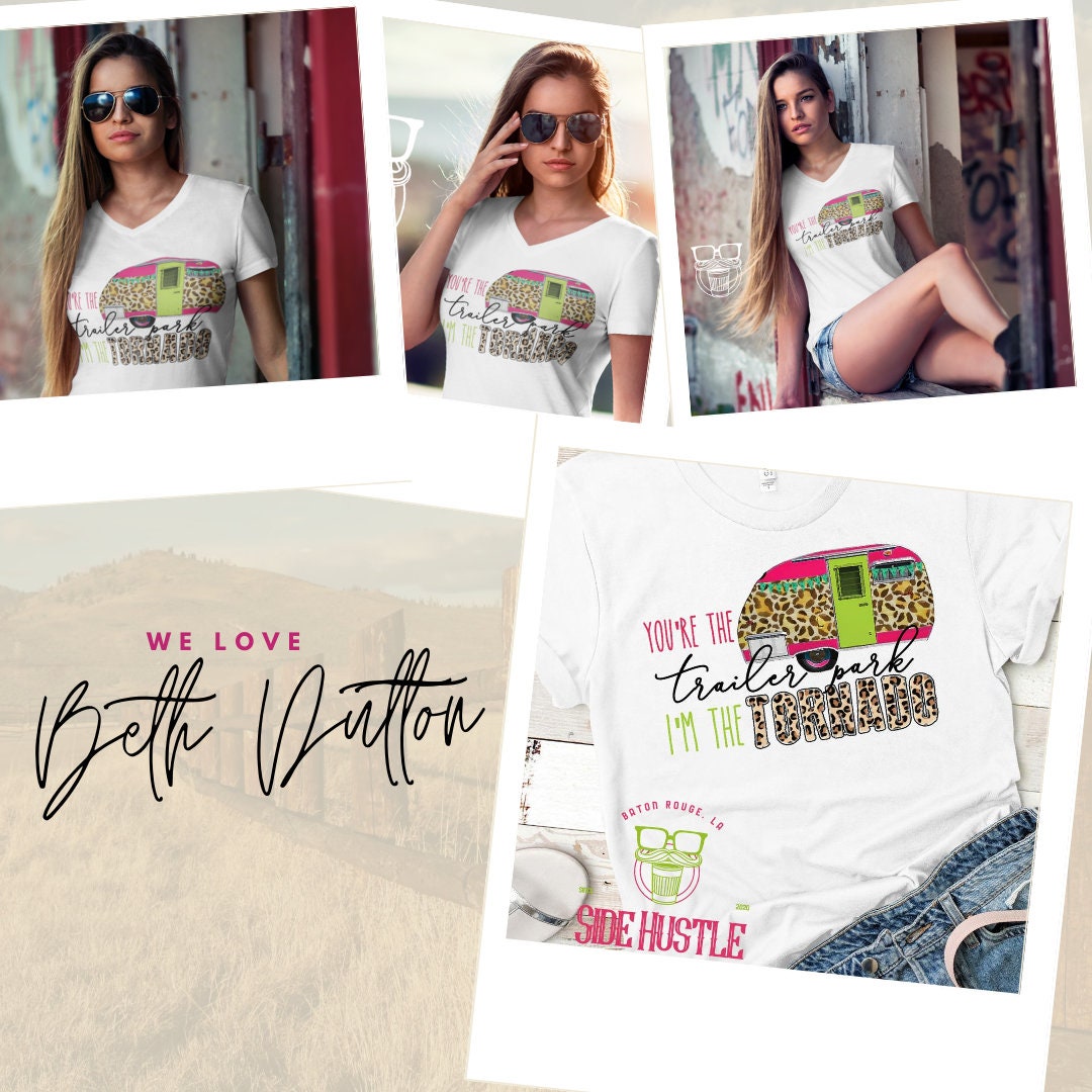 Beth Dutton Yellowstone Trailer Tornado Sublimation PNG - Etsy