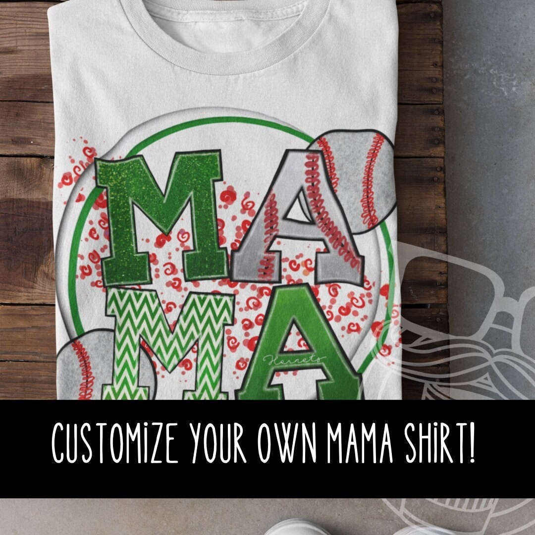 Custom MAMA Sports Design | Sublimation Design | Sublimation Print - Etsy