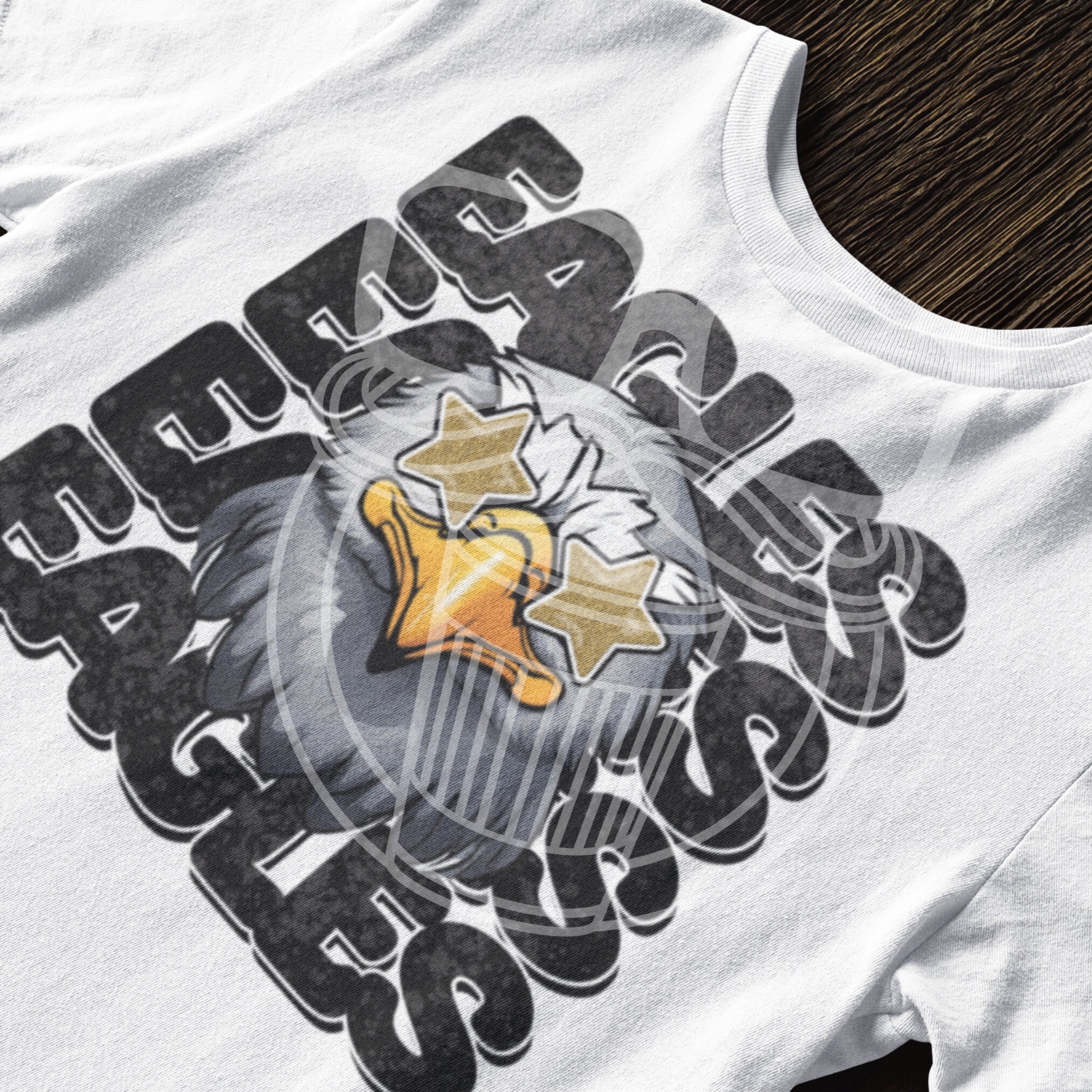 Stars in Our Eagle Eyes Sublimation Mascot Digital Download - Etsy