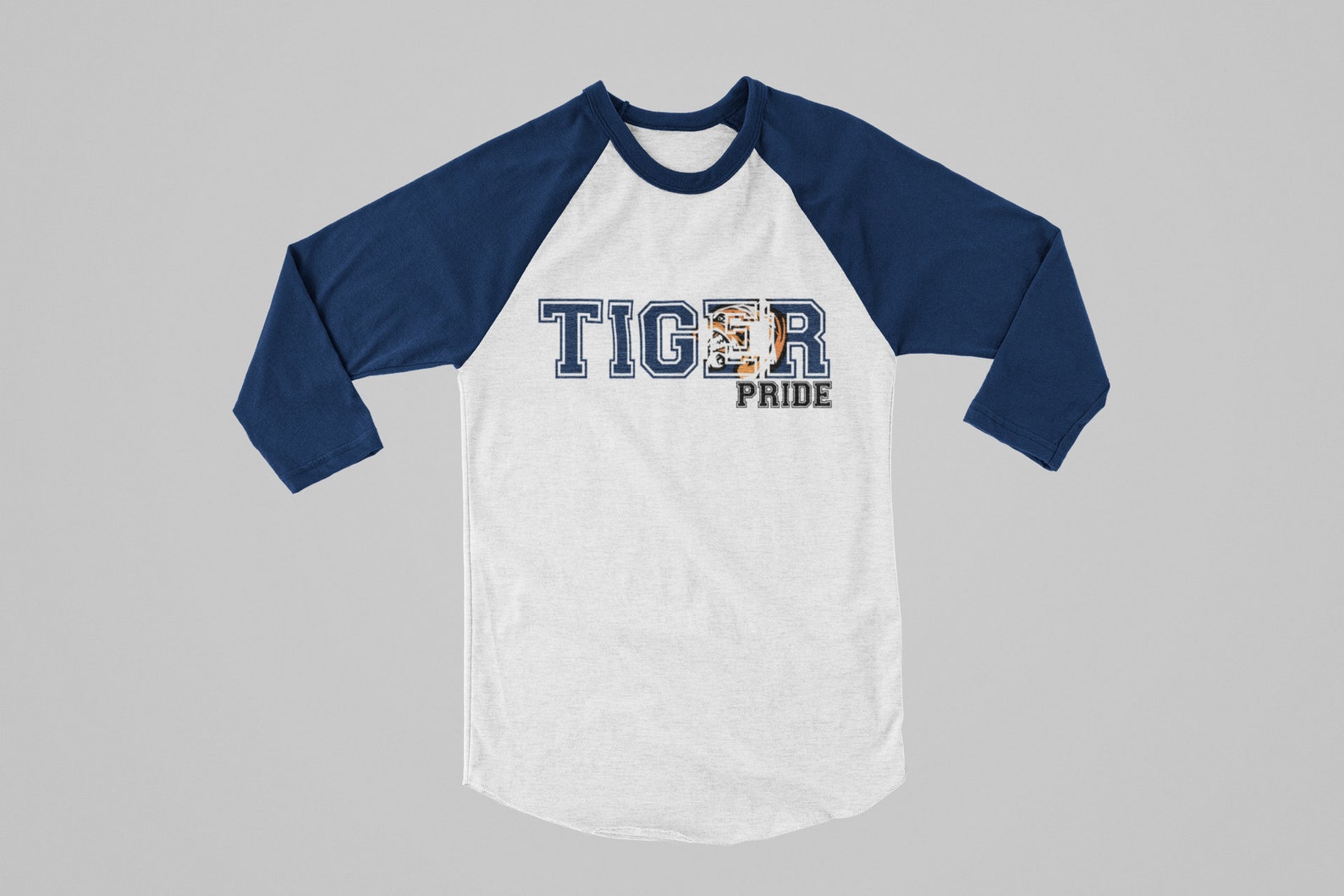 Navy Blue Tiger Pride Mascot Sublimation PNG - Etsy
