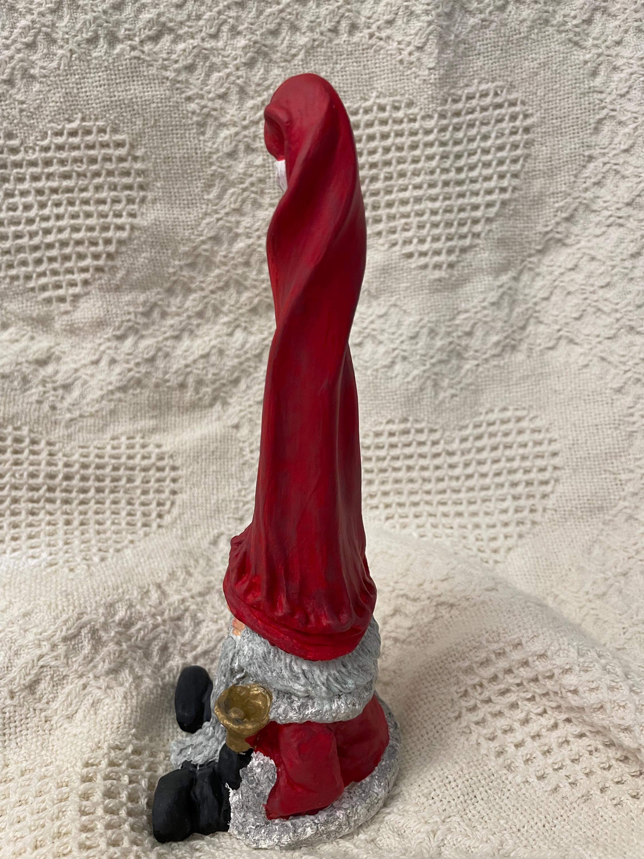 Hand Painted Ceramic Tall Skinny Santa Claus Figurine - Etsy