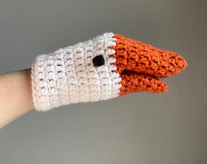 Crochet Geese Mittens - Etsy