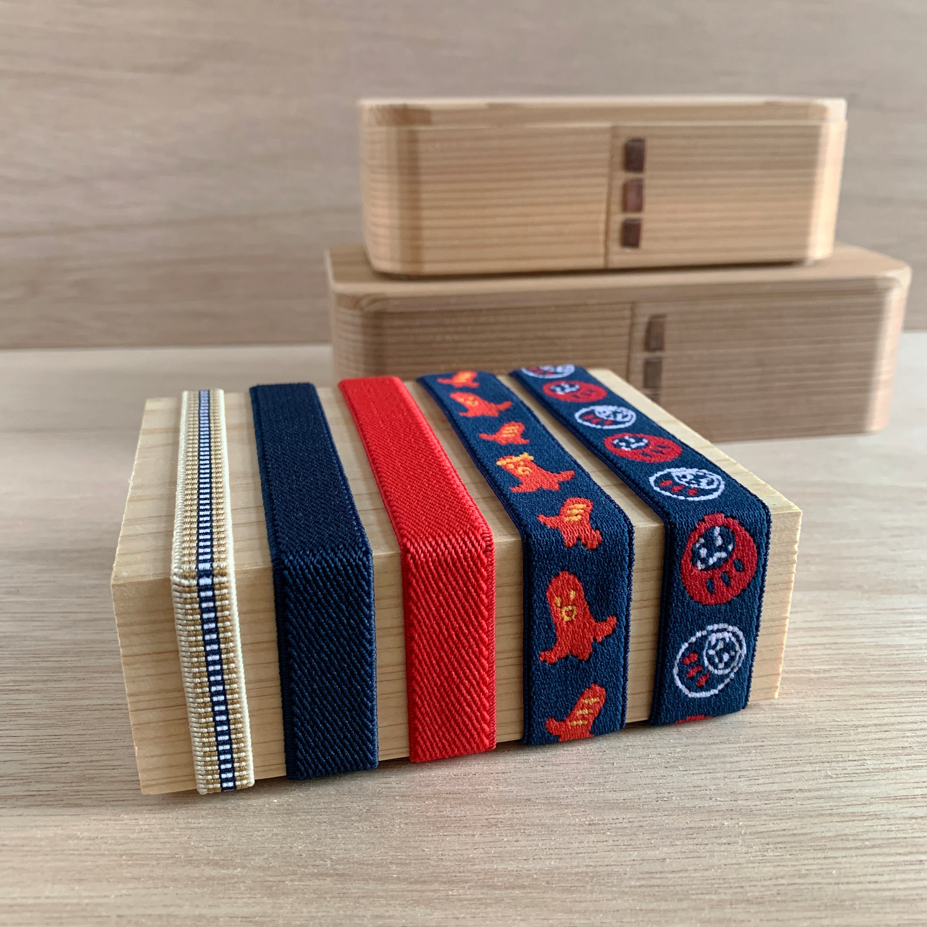 Accessories for bento box ELASTIC BELT for lunch box strap | Etsy