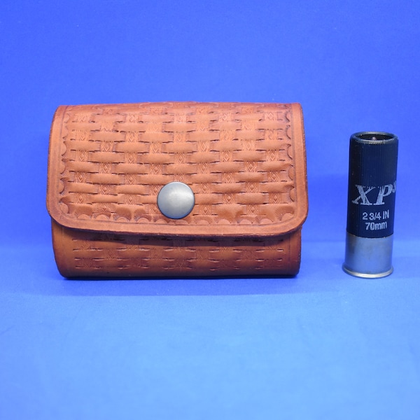 Leather Shotgun Shell Pouch - Etsy