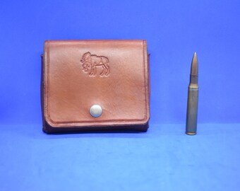 Leather Rifle Cartridge Case - Etsy
