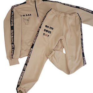 B.A.E Oversized Tracksuit - Etsy