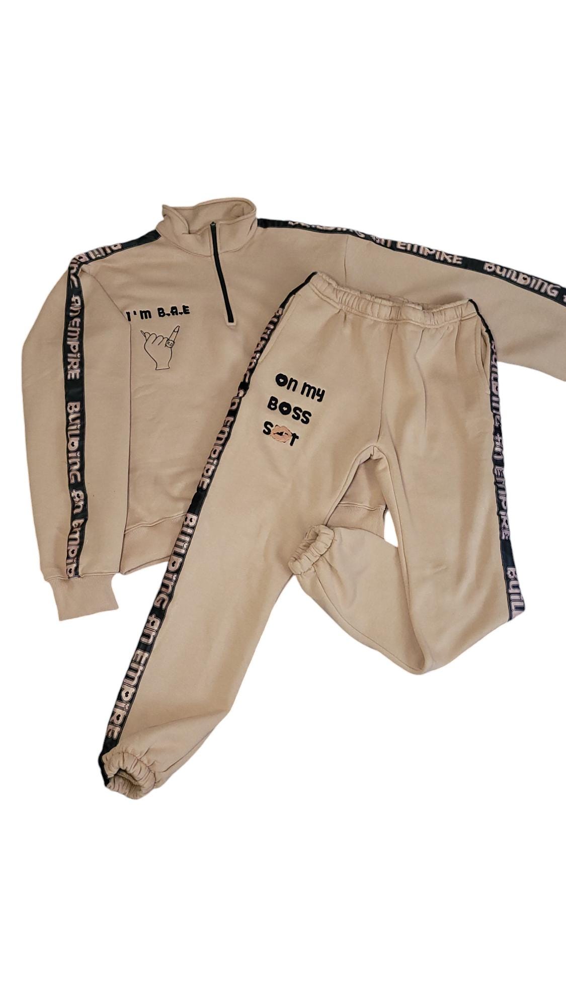 B.A.E Oversized Tracksuit - Etsy