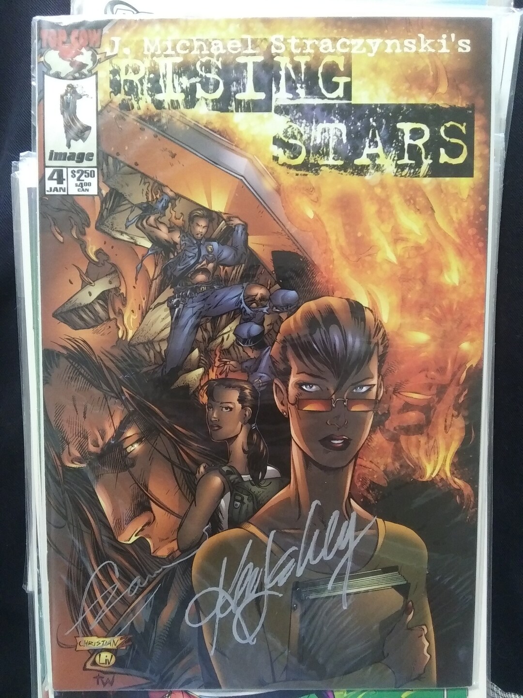 Top Cow Comics Rising Stars 4 Signed by Ken Lashley and Christian ...