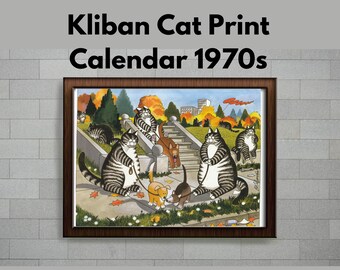 Kliban Cat Poster - Etsy