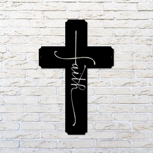 Metal Cross - Etsy