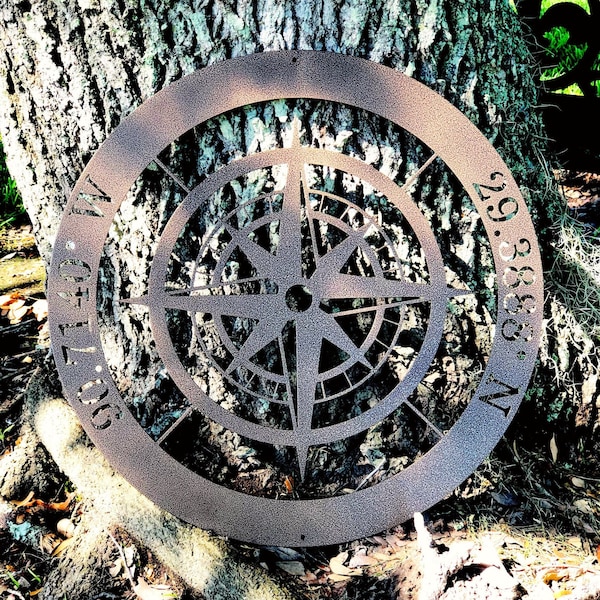 Compass Rose Sign - Etsy