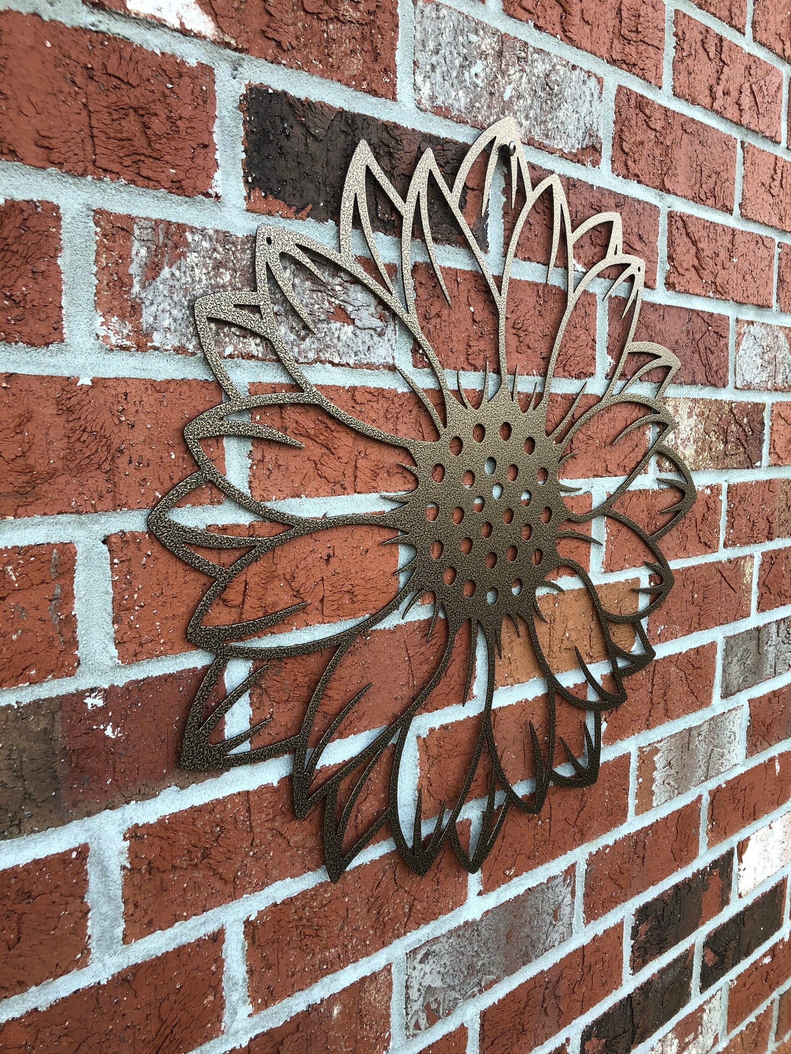 Sunflower Metal Sign Sunflower Home Decor Flower Metal | Etsy