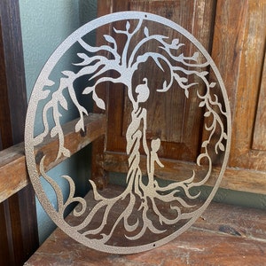 Mother Tree of Life, Metal Tree of Life, Mother With Children Wall Art ...