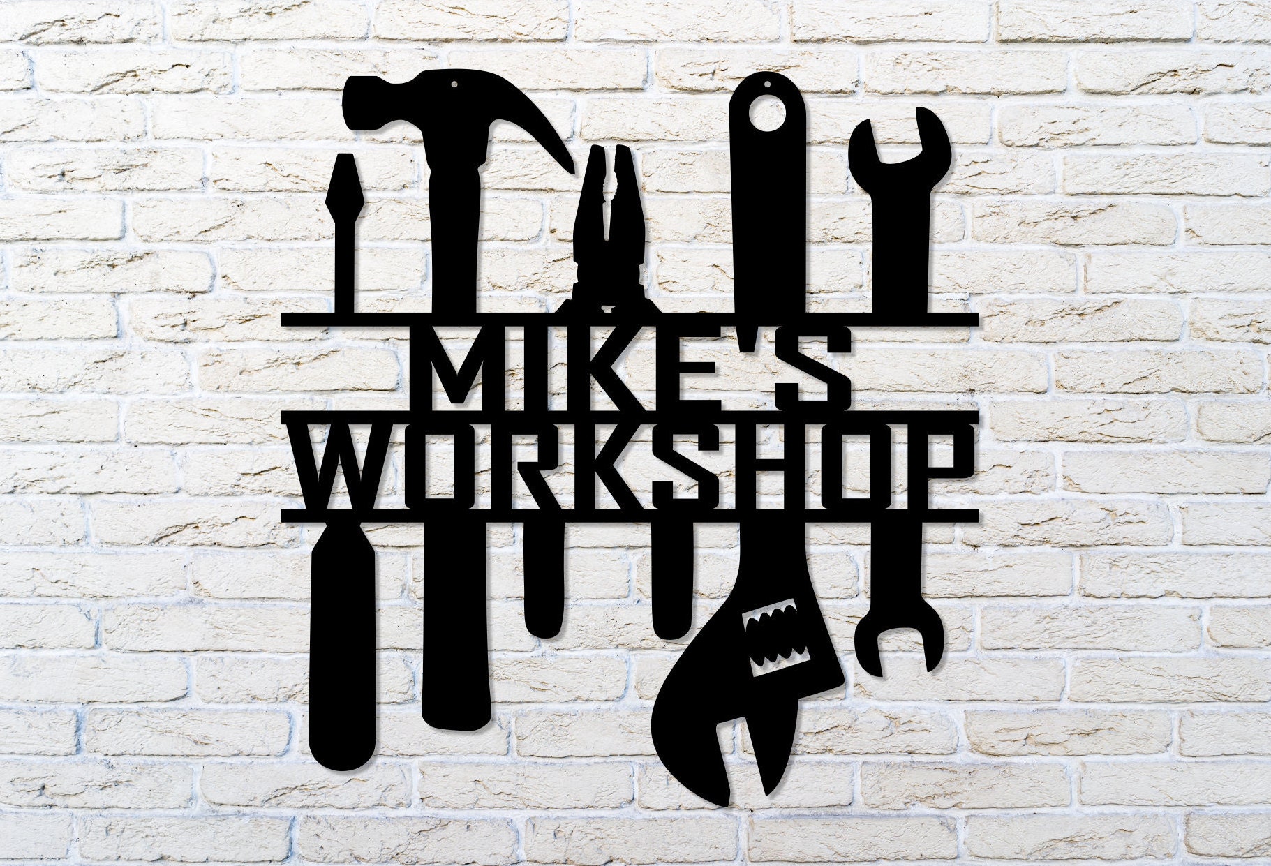 Personalized Garage Sign Metal Sign for Garage Custom | Etsy