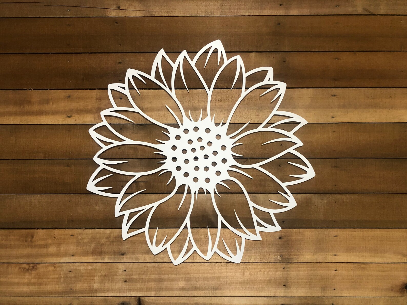 Sunflower Metal Sign Sunflower Home Decor Flower Metal | Etsy