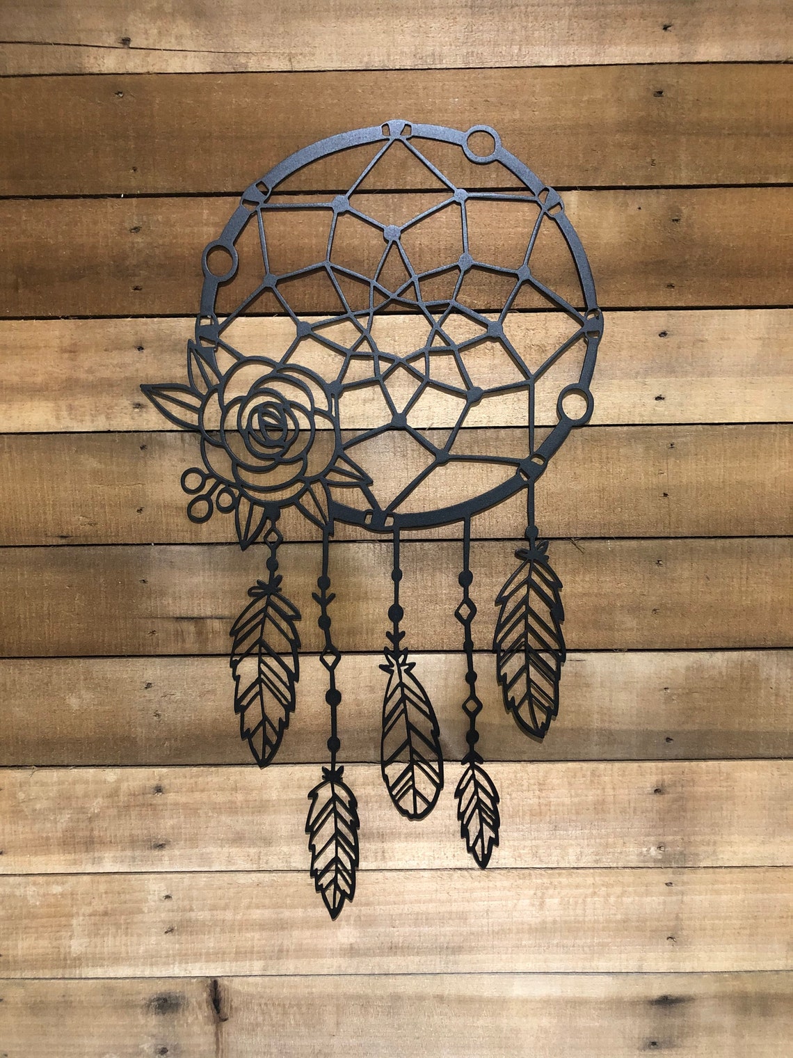 Dream Catcher Wall Hanging Dreamcatcher Metal Sign Boho - Etsy