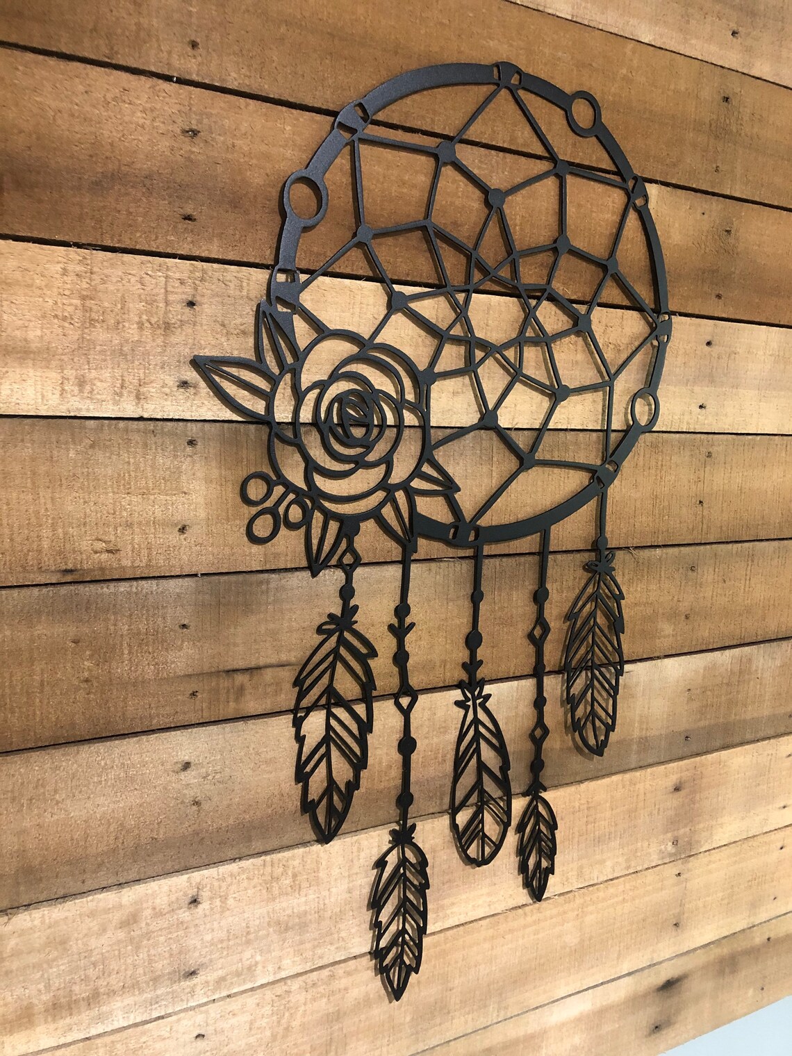 Dream Catcher Wall Hanging Dreamcatcher Metal Sign Boho - Etsy