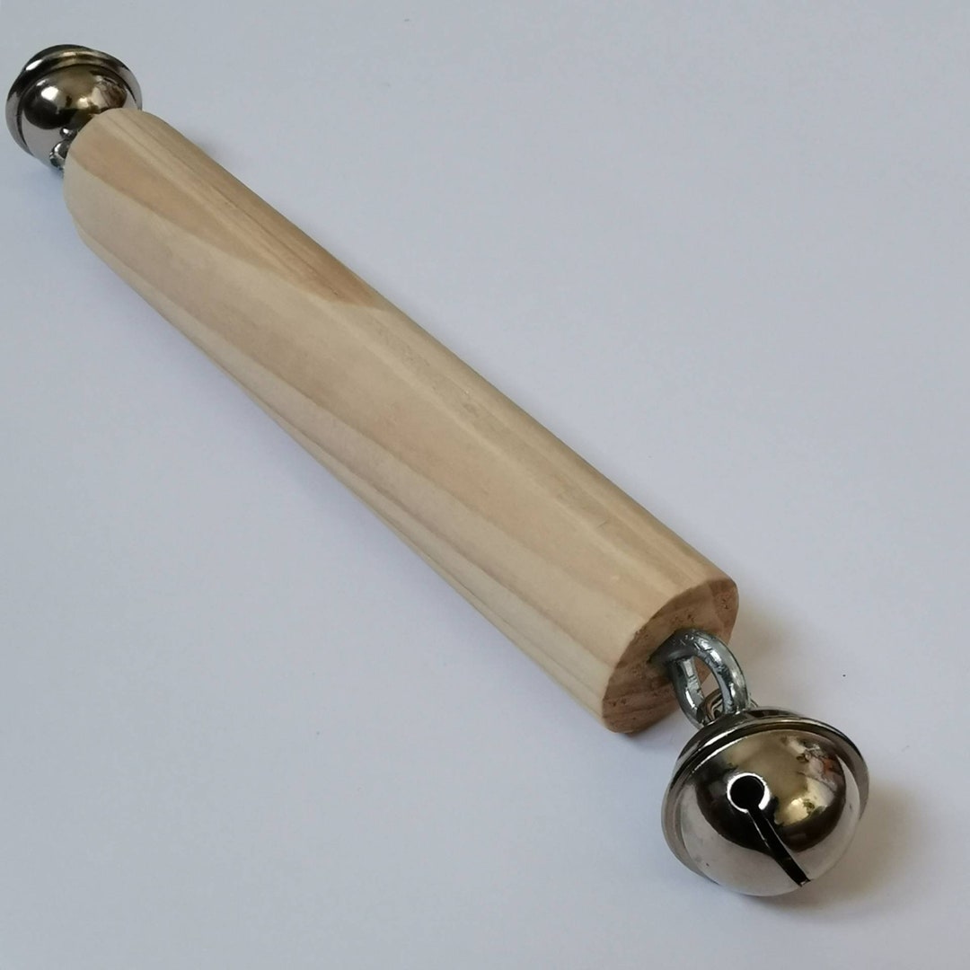 Rattle Bell, Montessori Rattle, Wooden Rattle, Natural Rattle, Baby ...
