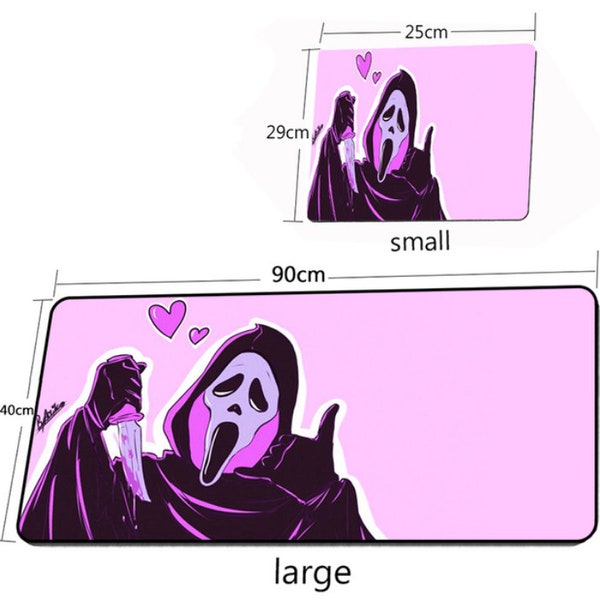 Ghostface Mouse Pad - Etsy