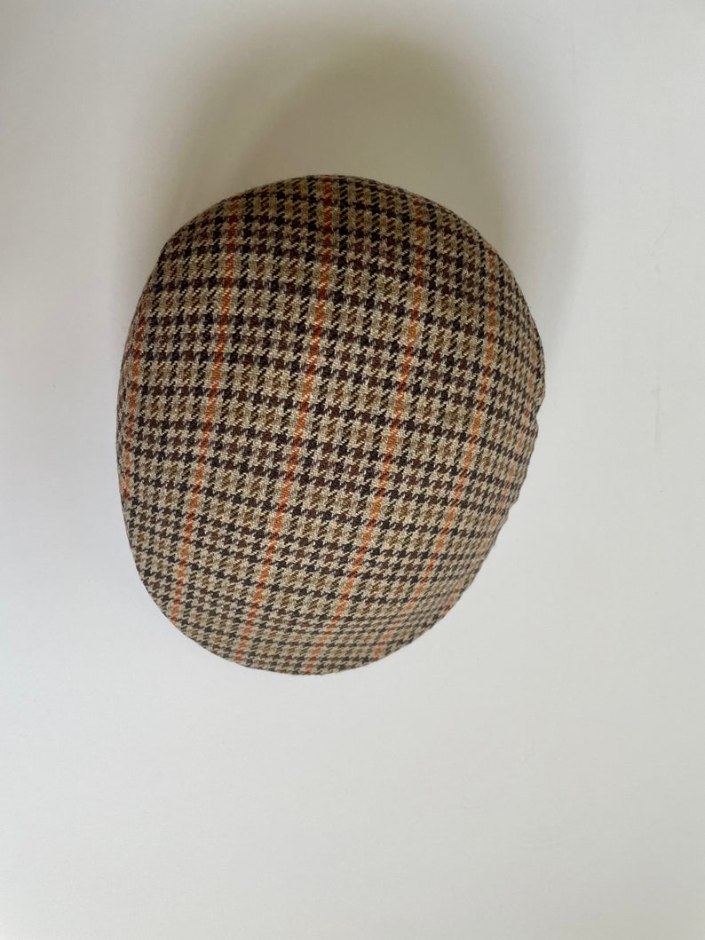 Vintage Cuffley Cap Plaid Wool Ascot. - Etsy