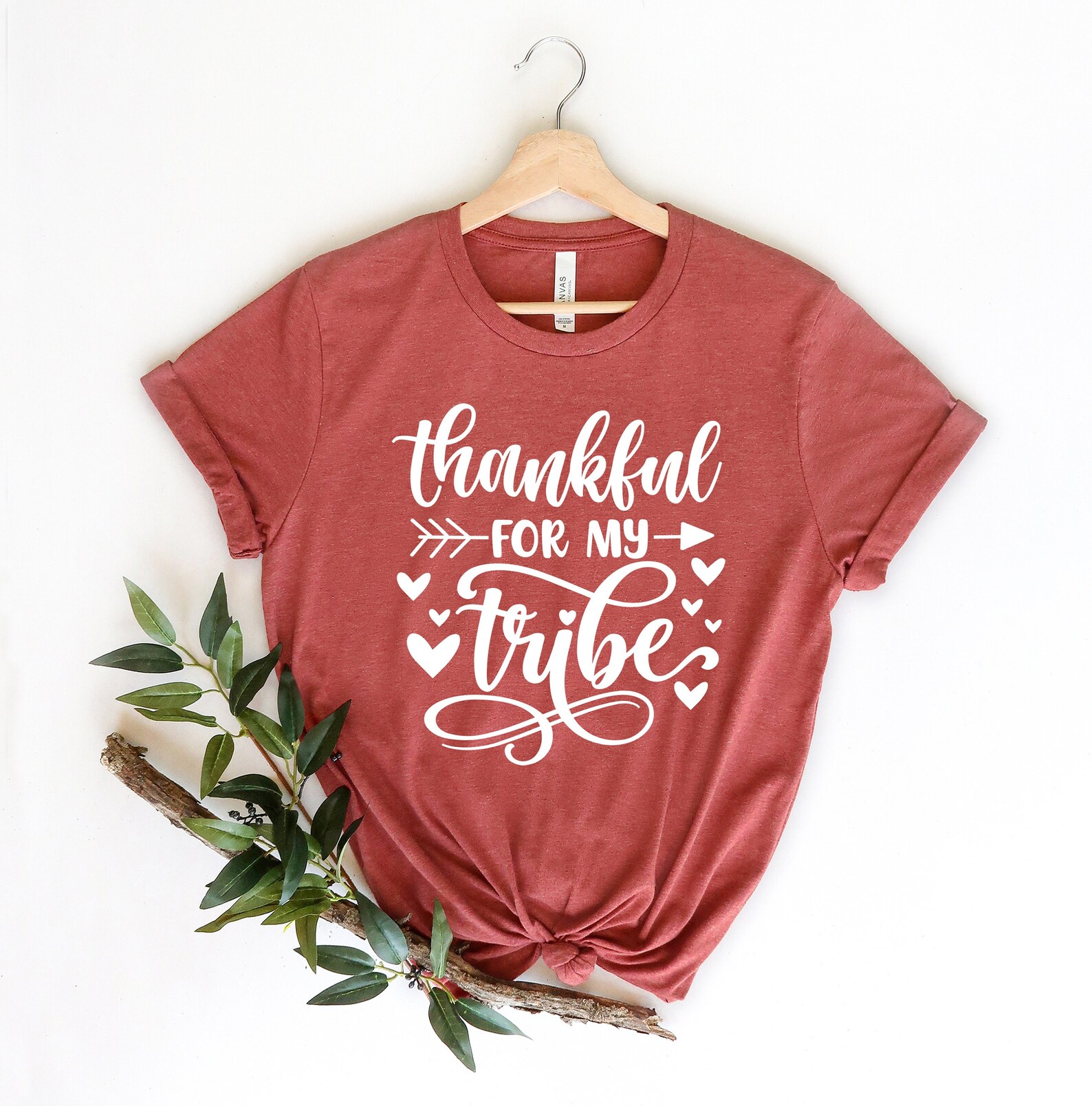 Thankful for My Tribe Shirt, Thankful Tee, Thanksgiving Shirt, Thankful ...