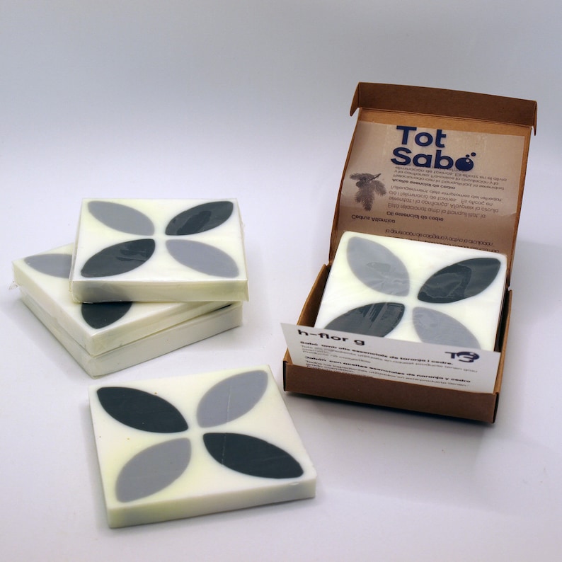 Handmade Soap With Orange and Cedar Essential Oils. Mosaic Inspired ...