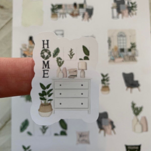 Home Sticker - Etsy