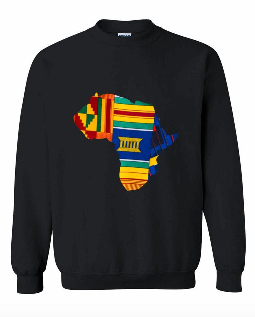 Map of Africa men's Sweatshirt - Etsy