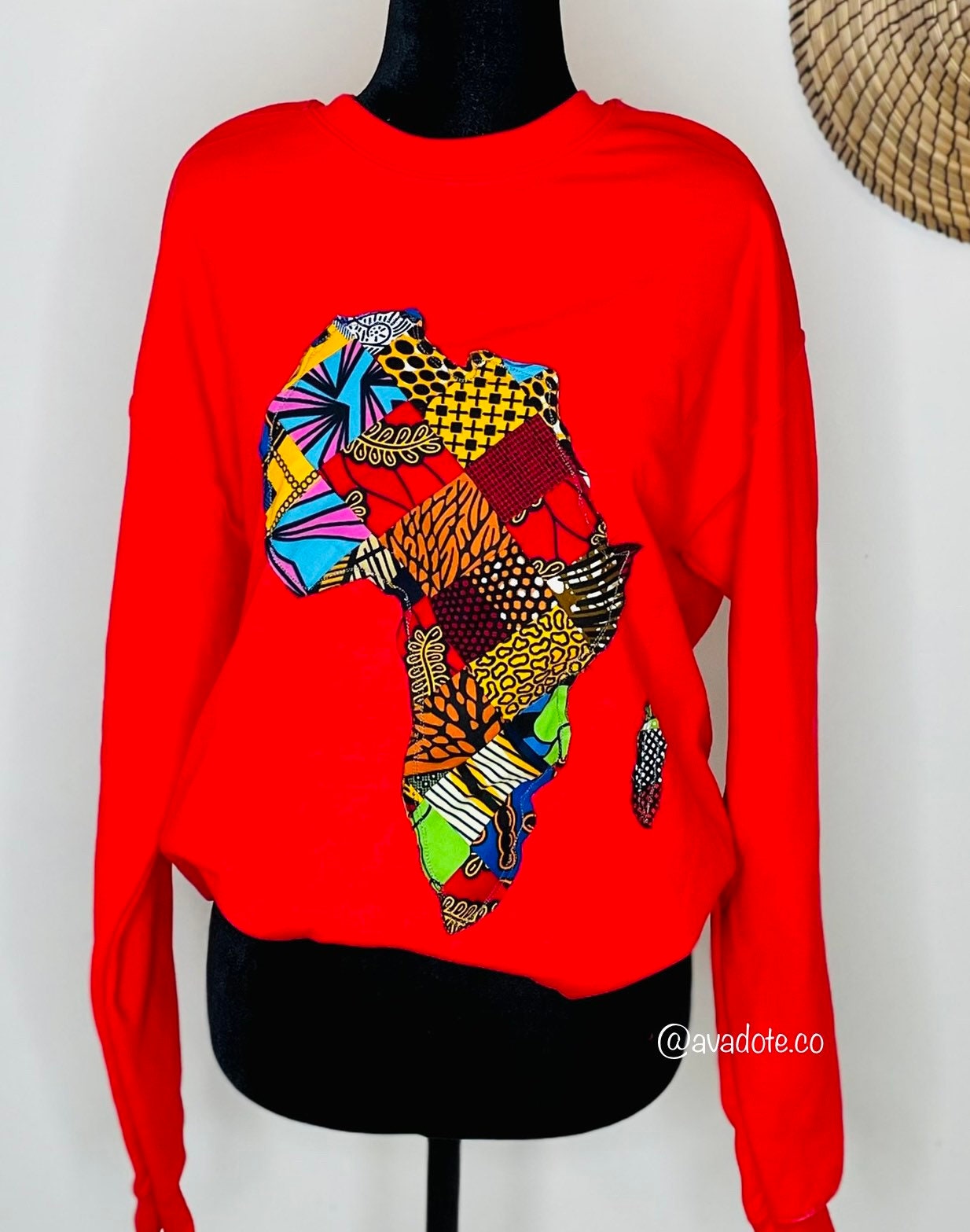 Map of Africa Sweatshirt, African Continent Sweatshirt , Unisex, Gift ...