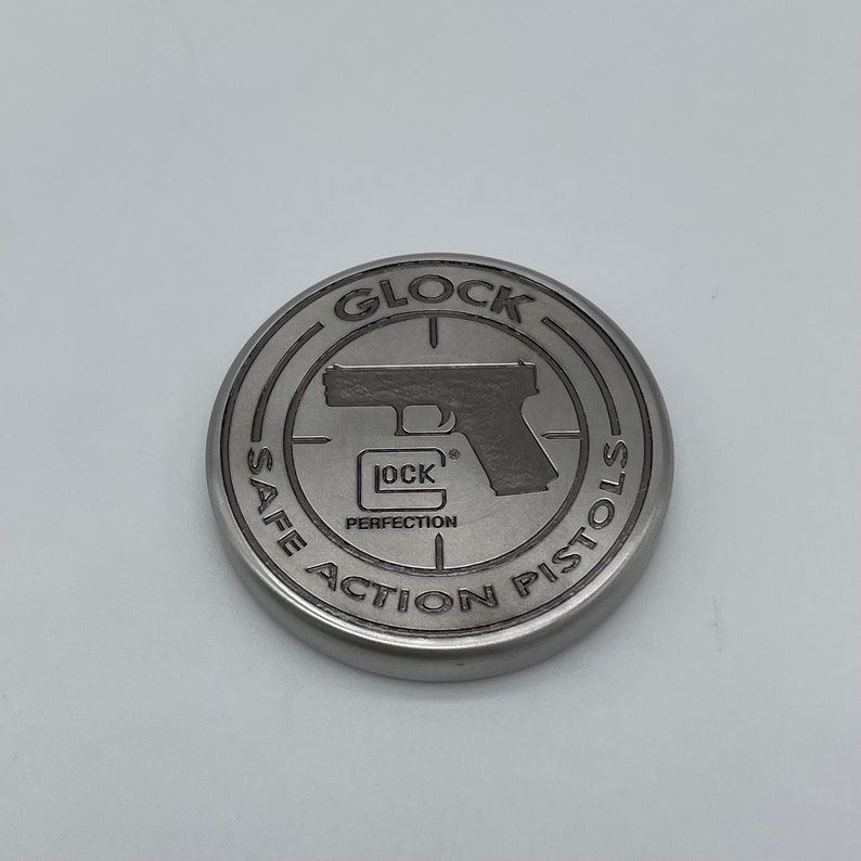 39mm Glock Coin Stainless Steel Challenge Coin Token - Etsy