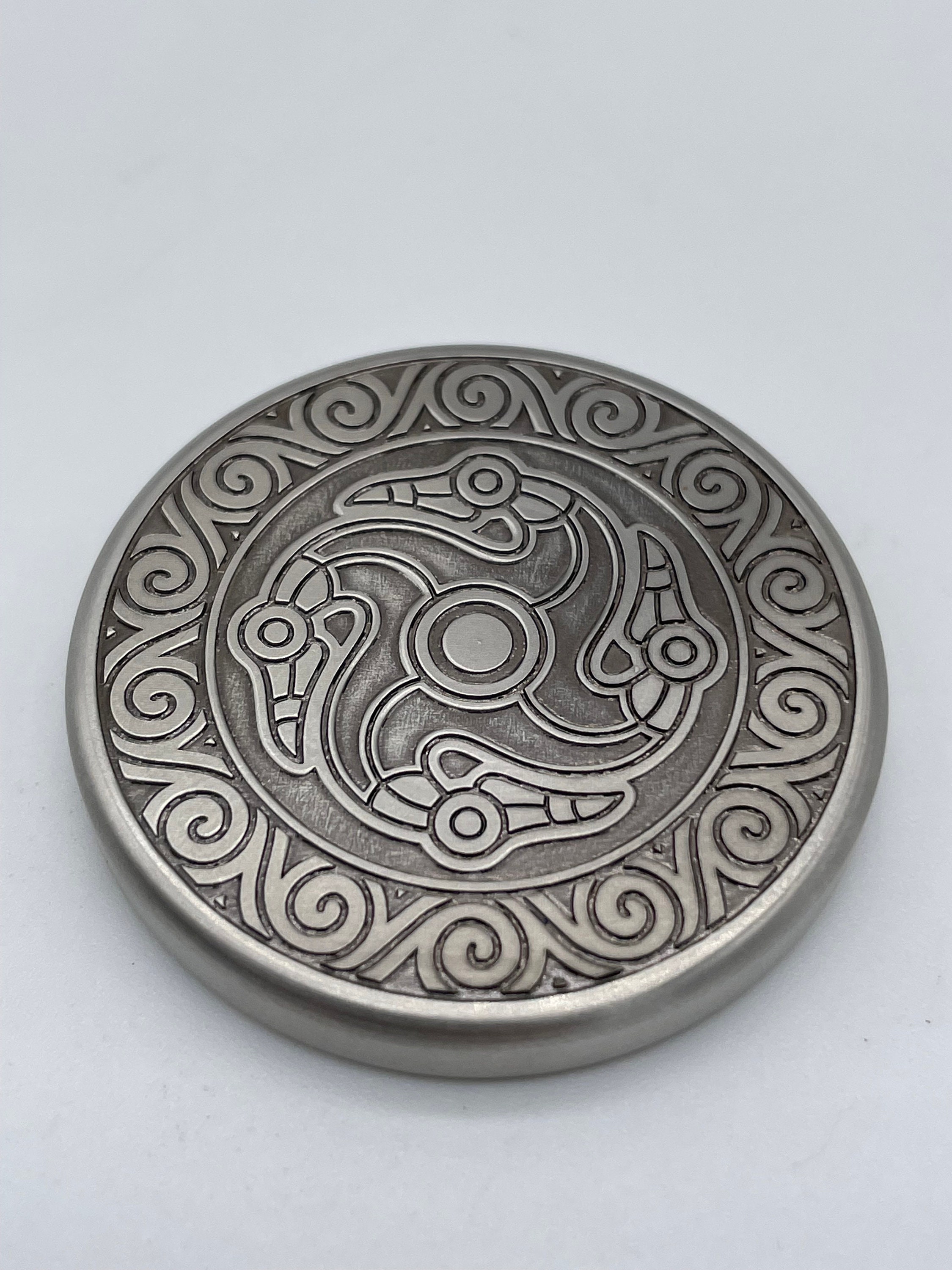 39mm Viking/celtic Coin Stainless Steel Challenge Coin - Etsy